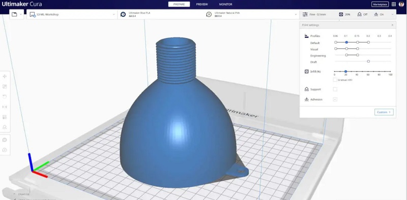 3DMart - 3D Printer / 3D Scan / 3D Printing Materials / Customized Service